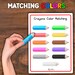 Crayon Color Match Activity | Learning Colors | Sorting by Color ...