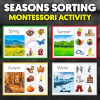 Seasons Diorama Craftivity | Seasons of the Year Craft Activity - Etsy UK