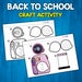 Back to School Craft Activity | My Summer Memories | Fun First Day of ...