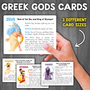 Greek Gods and Goddesses | Greek Mythology Activity | Ancient Greece ...