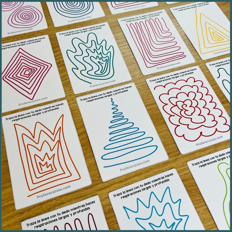 Calming Cards Classroom Calm Down Corner Calming Activities for ...