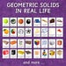 Geometric Solids in Real Life Objects | 3-part Montessori Cards ...