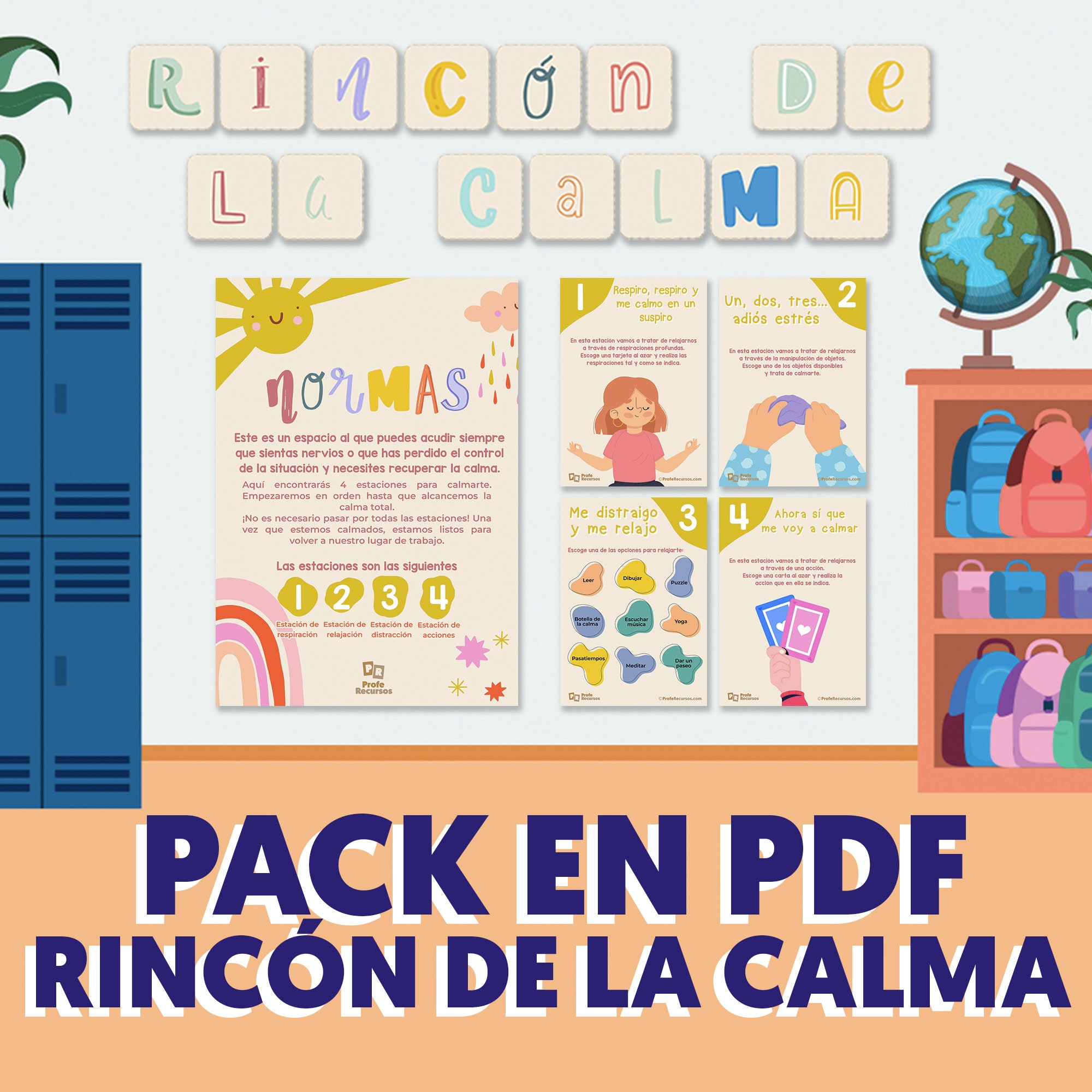 Calm Corner, Calm Corner Kit, Calm Corner for Kids, Calm Corner for the ...