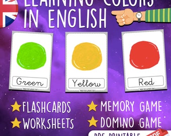 Learning Colors - Etsy