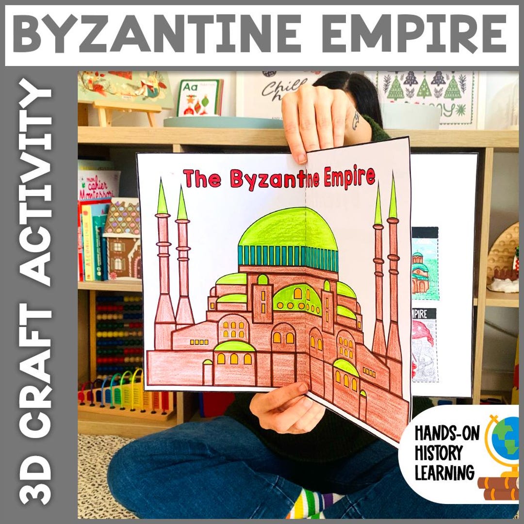 Byzantine Empire Project Activity | Hagia Sophia 3D Craft | Ancient ...