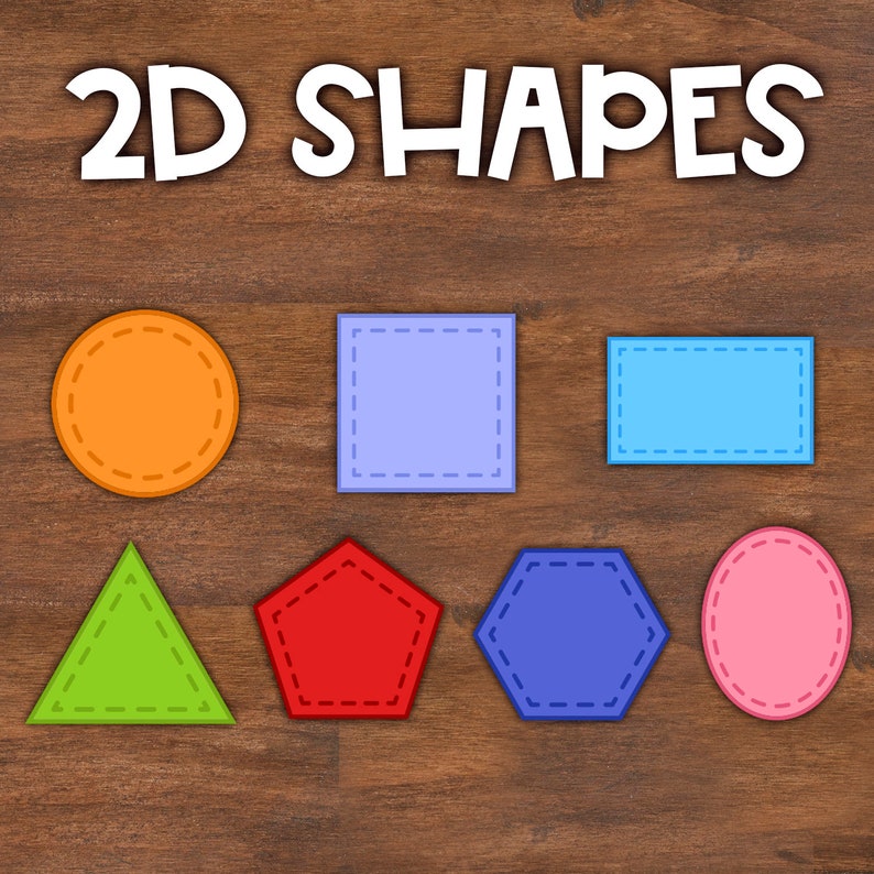 2D Shapes Recognizing Activity | Real Pictures | 2D and 3D Shapes ...