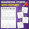 Story Sequencing Worksheet 100% Customizable Canva Template - Etsy UK