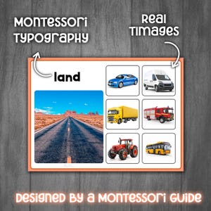 Means of Transport Sorting Activity | Sorting Vehicles by Water, Land ...