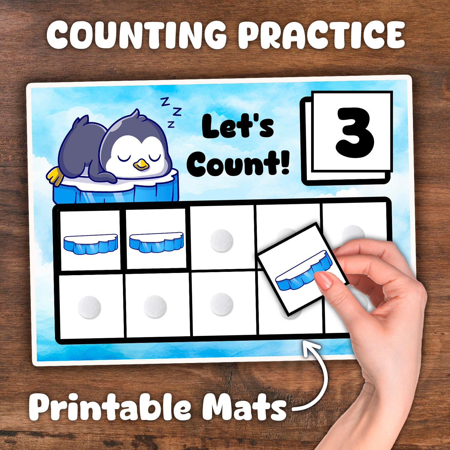 Numbers 1 to 10 | Counting and Matching Activity | Printable Montessori ...