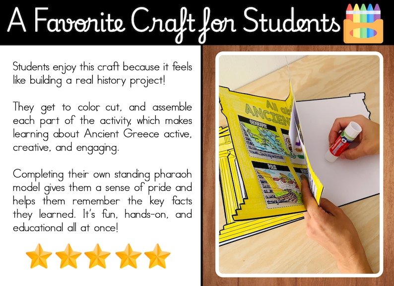 Ancient Greece Project Craft Activity | Parthenon 3D Craftivity ...