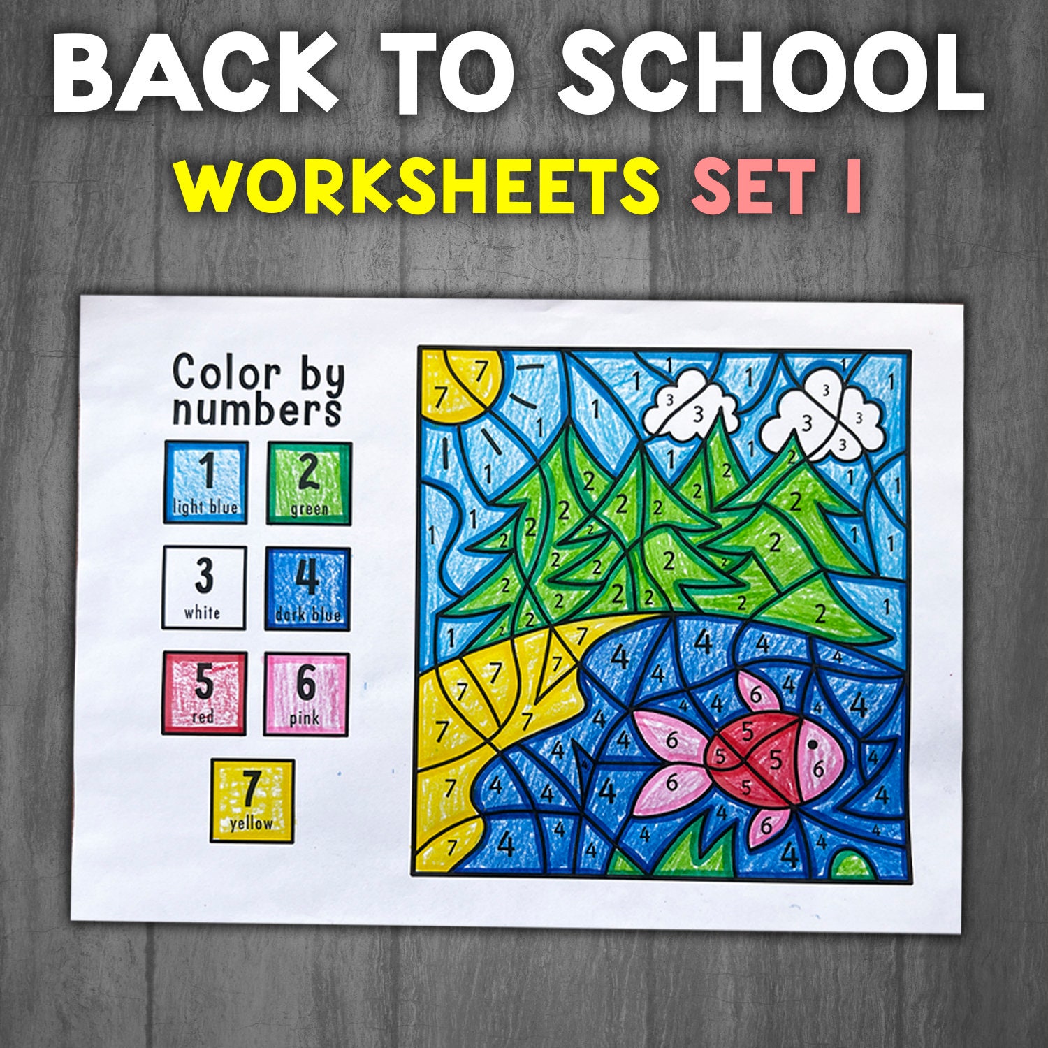 Back to School Activities & Worksheets | SET 1 | First Week of School ...
