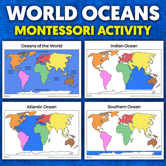 5 Oceans Of The World