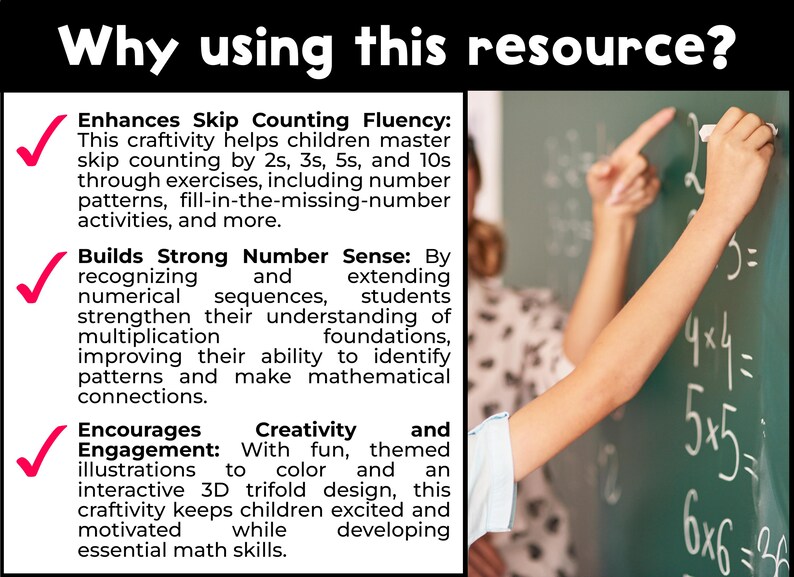 Skip Counting Activity | Skip Counting Practice Activities | Math ...