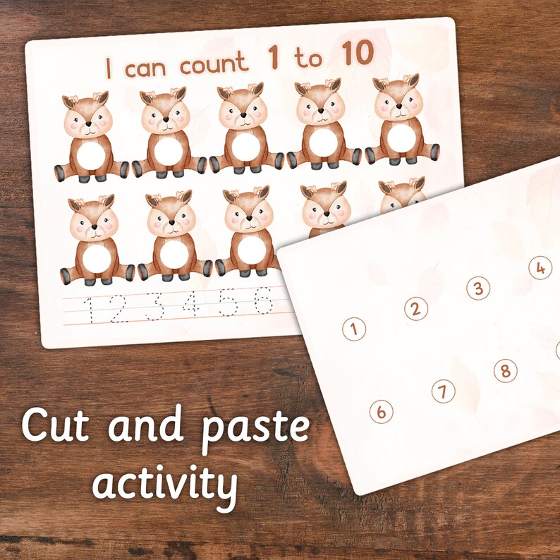 Counting 1 to 10 Worksheet | Writing Numbers From 1 to 10 Activity ...