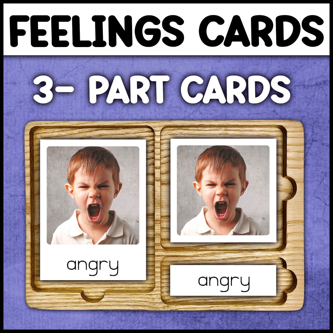 Feelings & Emotions Flashcards | Autism Cards Special Education | 3 ...