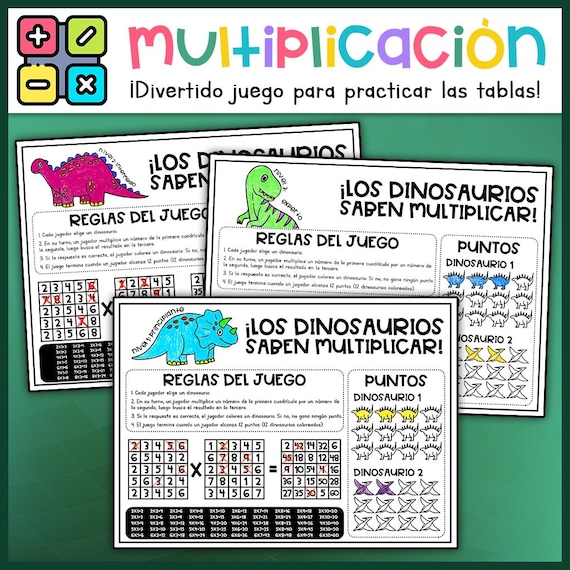 Multiplication Table Number 2 In Spanish For Children