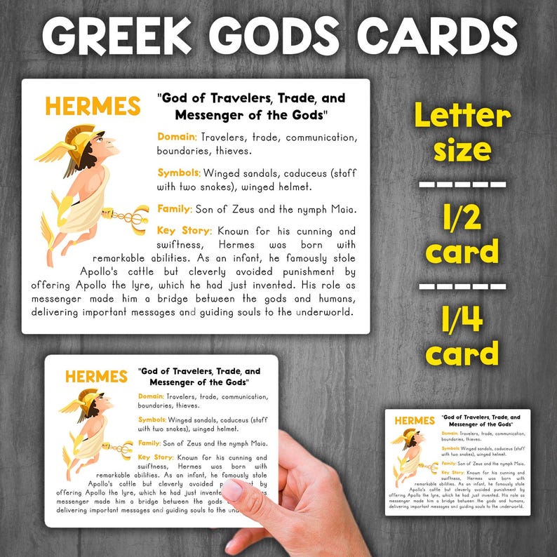 Greek Gods and Goddesses | Greek Mythology Activity | Ancient Greece ...