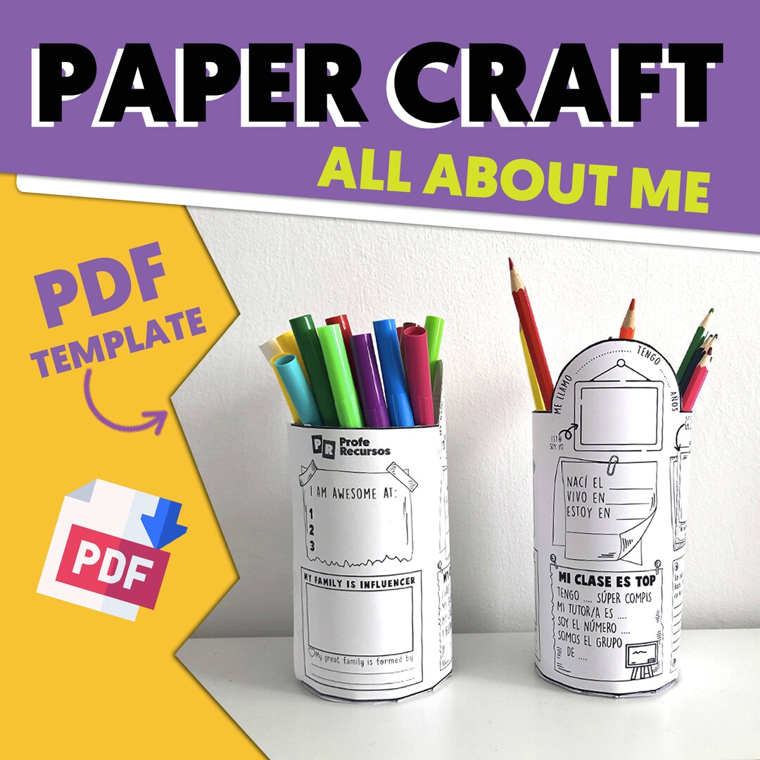All About Me, All About Me Crafts, Crafts for Kids, Easy Crafts ...