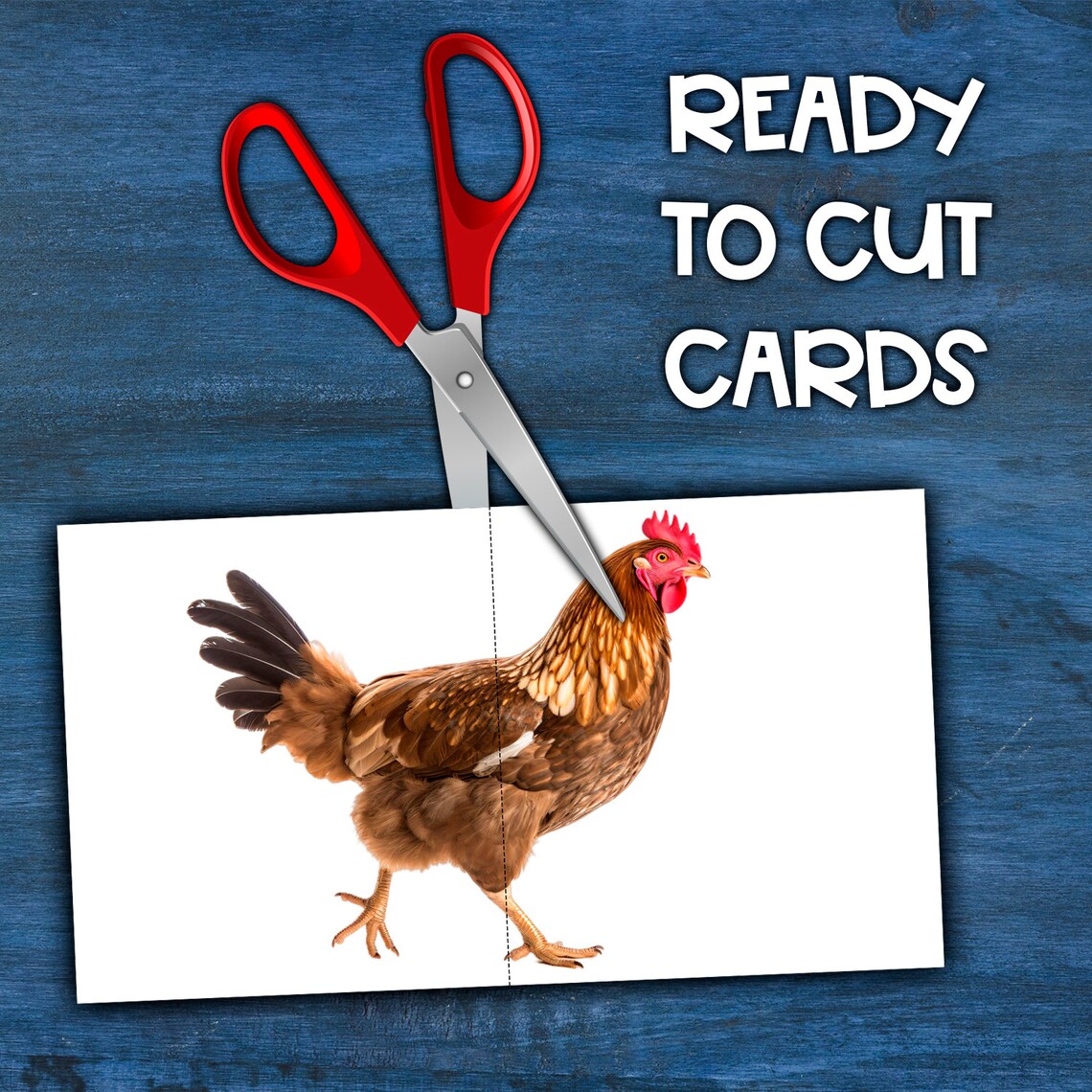 Animal Puzzles Matching Cards | Symmetry Activities | Montessori ...