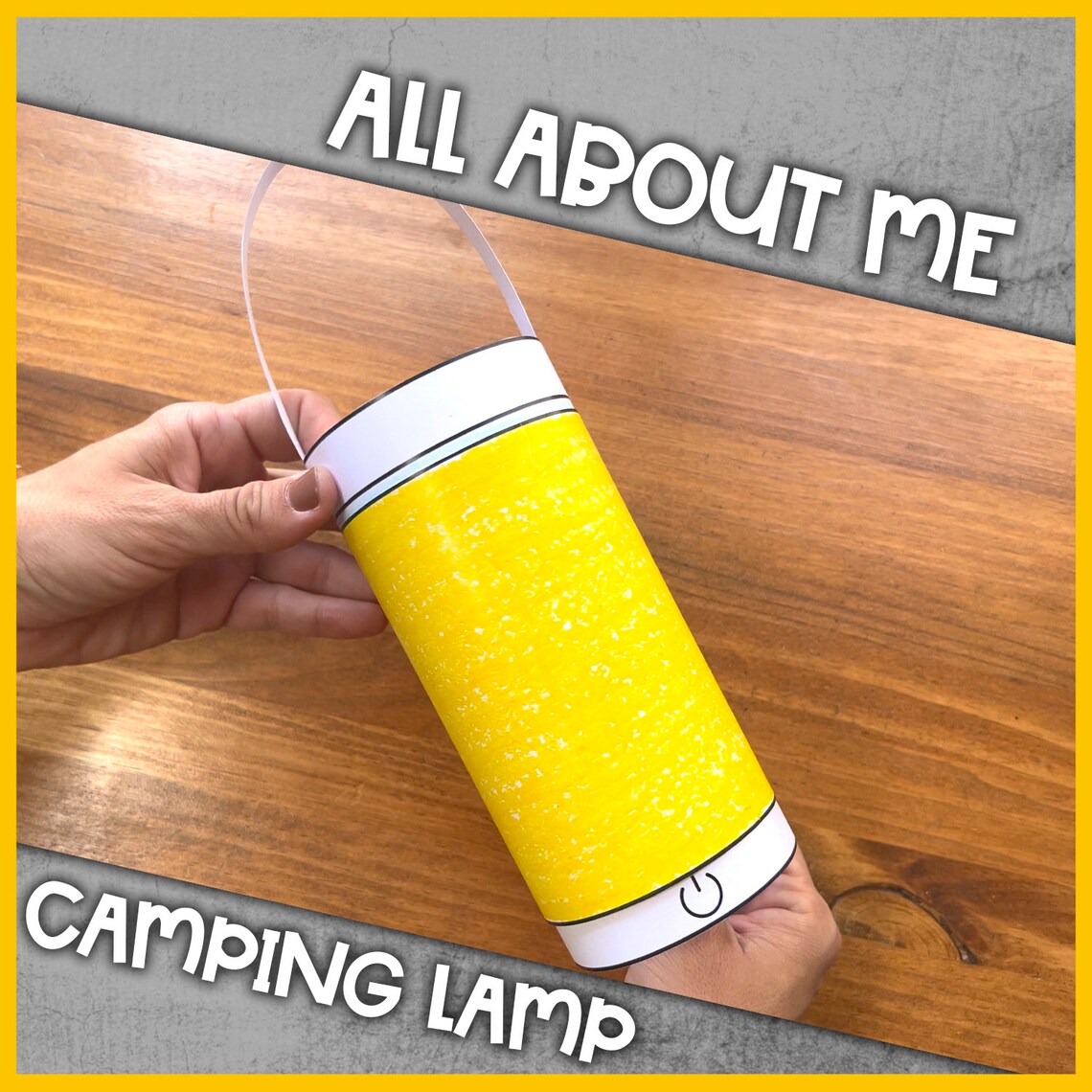 All About Me Craft Activity | Back to School First Day of School ...