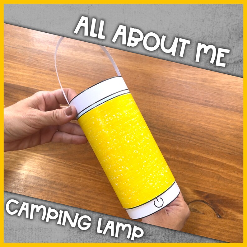 All About Me Craft Activity | Back to School First Day of School ...