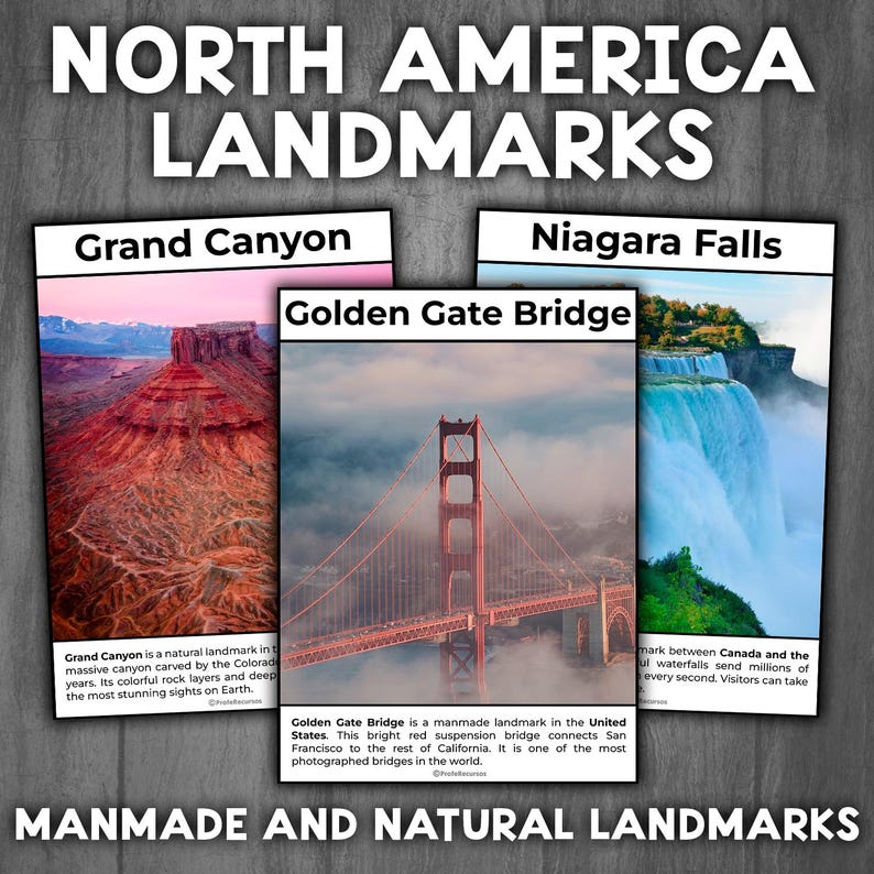 World Famous Landmarks | Natural Landmarks of the World | Manmade ...