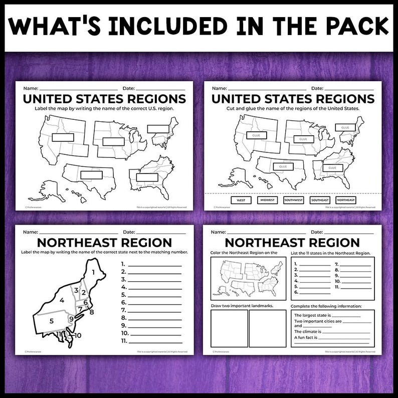 Northeast Region | Regions of the US | Geography 5 Regions of the ...