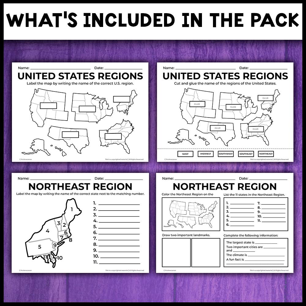 Northeast Region | Regions of the US | Geography 5 Regions of the ...