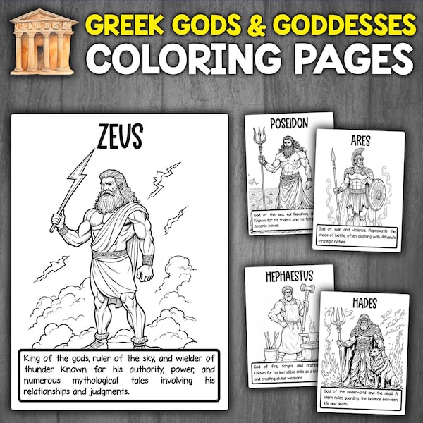 Greek Gods - Etsy