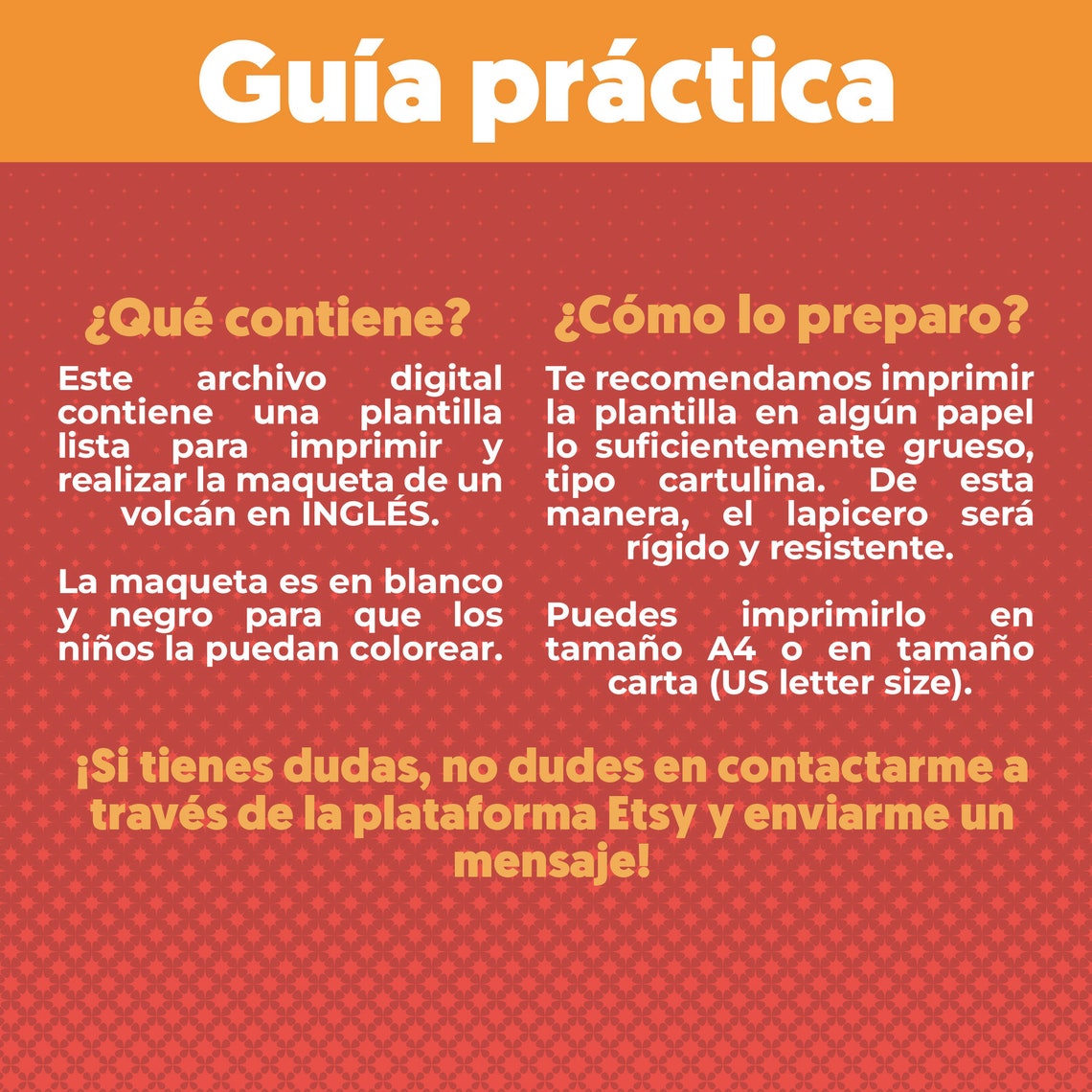 Volcano Template, Volcano Craft for Kids, Volcano Craft for Children ...