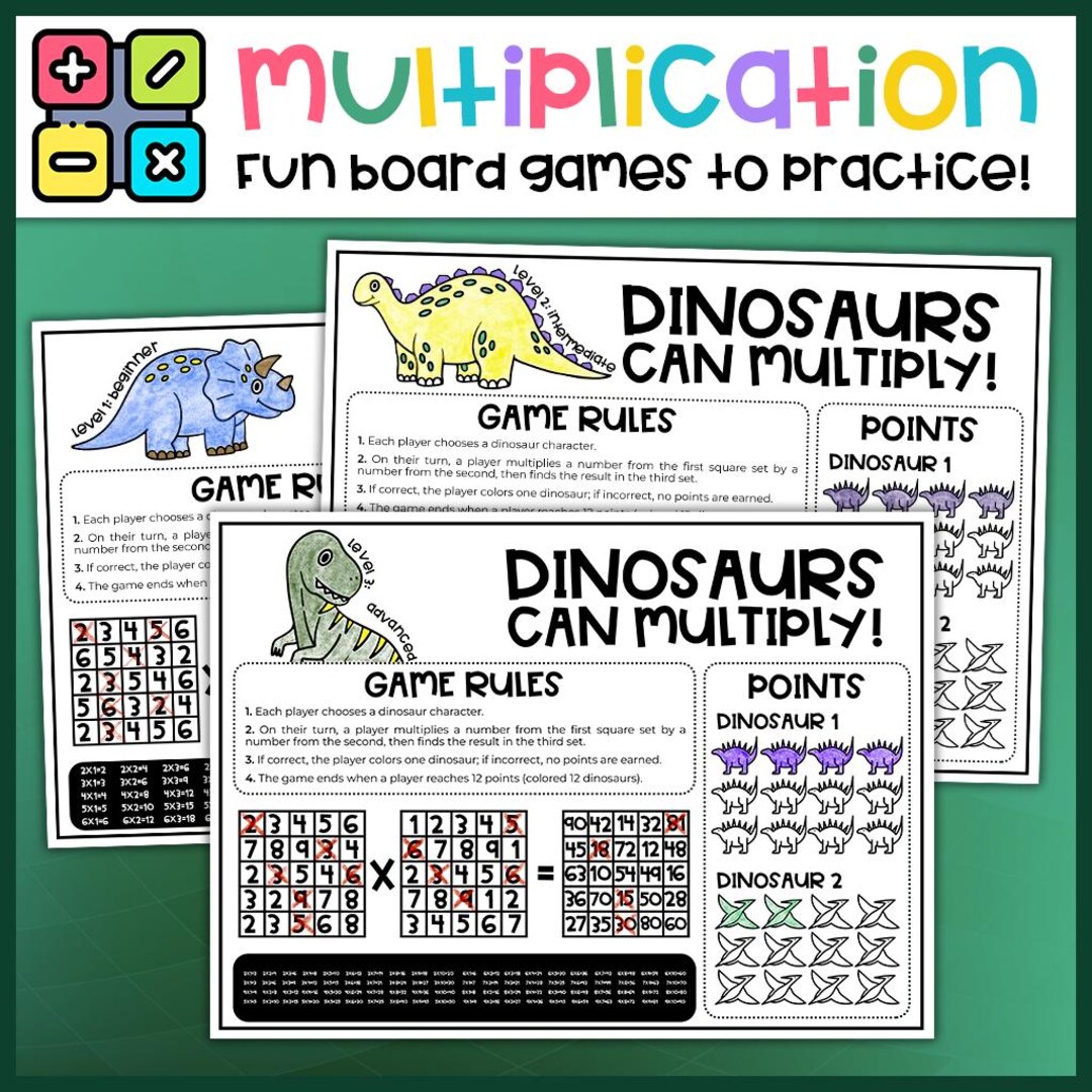 Multiplication Worksheets Multiplication Activities Math Games for Kids ...