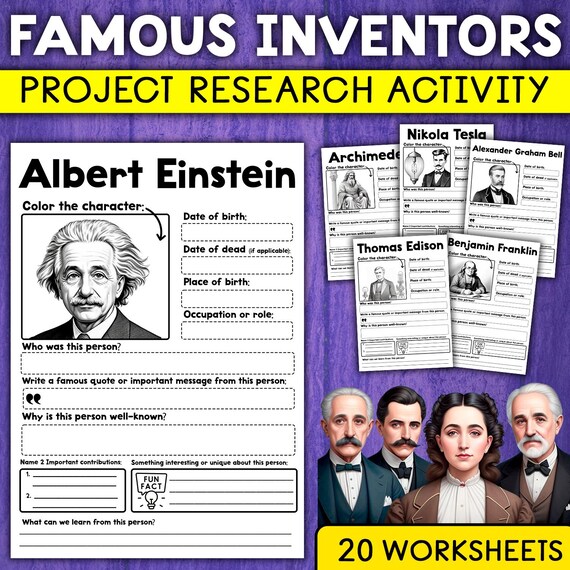 Scientists And Inventors Year 5