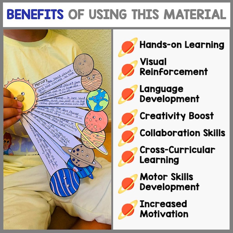 Solar System Planets Craft | Planets of the Solar System | Science ...