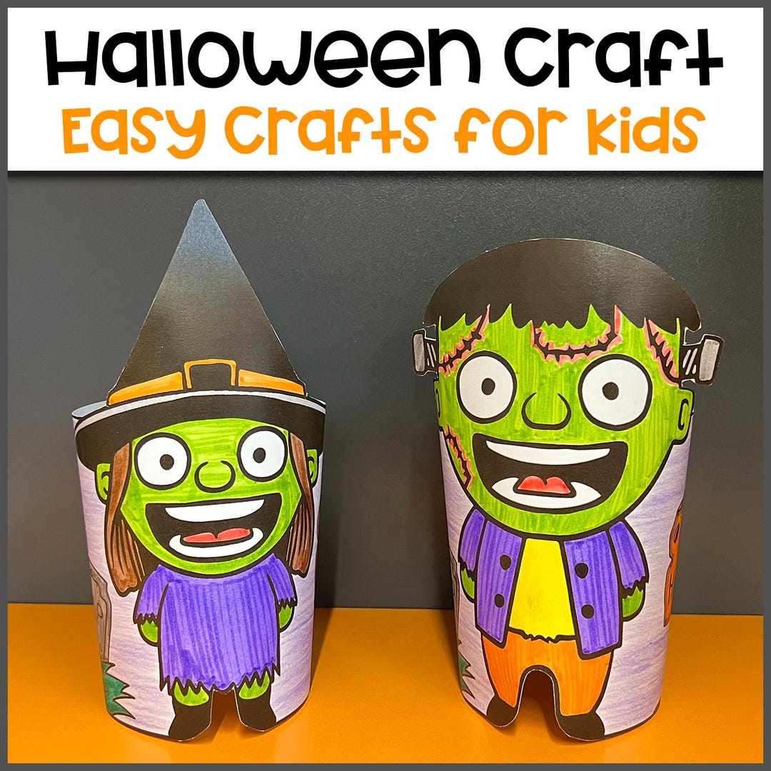 Halloween Craft Activity Easy to Prep Halloween Craft Kindergarten ...