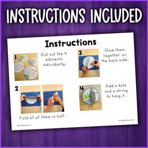 Water Cycle 3D Craft Activity | Science Craft Activity - Etsy