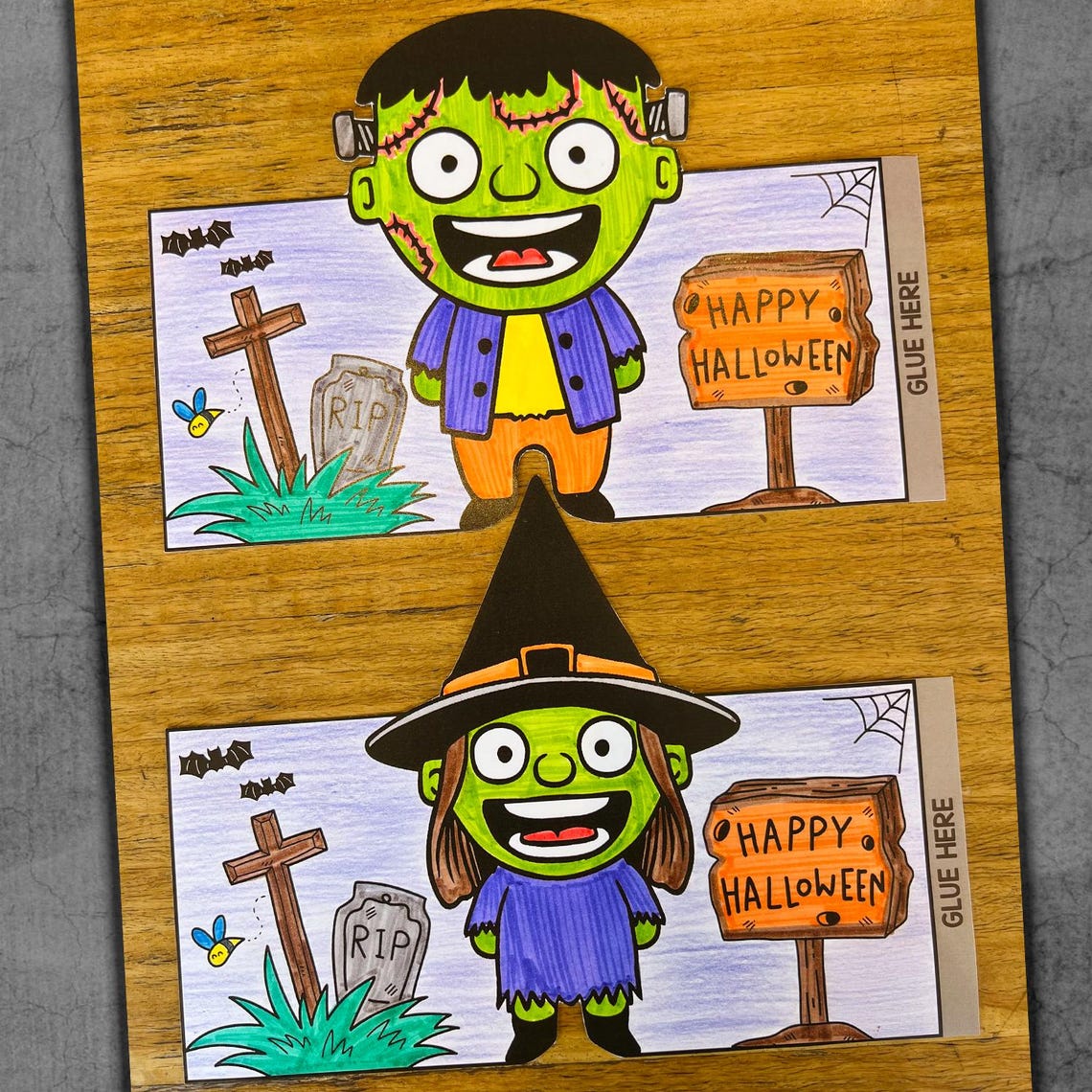 Halloween Craft Activity Easy to Prep Halloween Craft Kindergarten ...