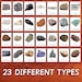 Types of Rocks Montessori 3-PART Cards | Types of Rocks Flashcards ...