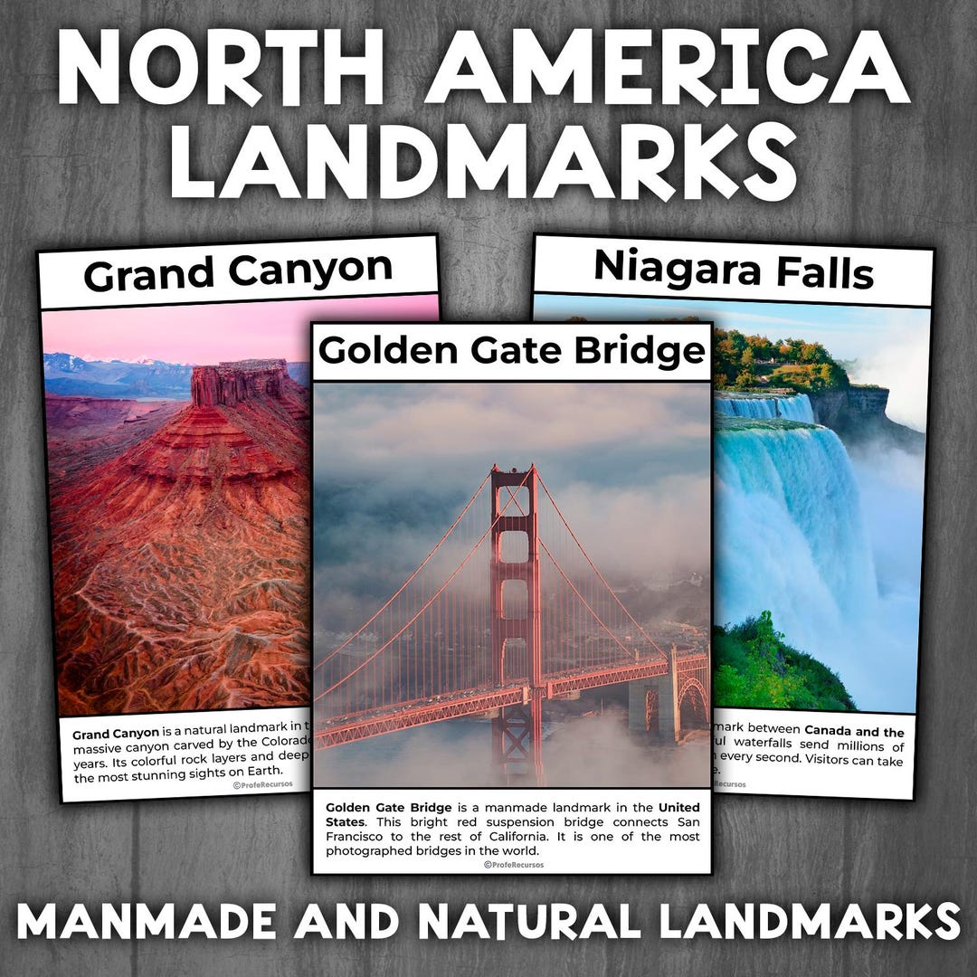 North America Landmarks | North America Geography | Famous Landmarks ...