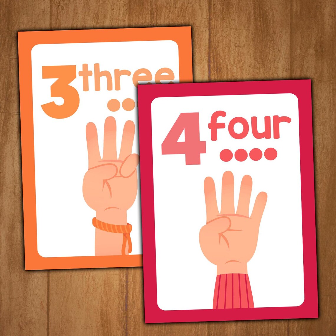 Number Flashcards 1-10, Number Cards, Learn to Count, Numbers 1-10 ...
