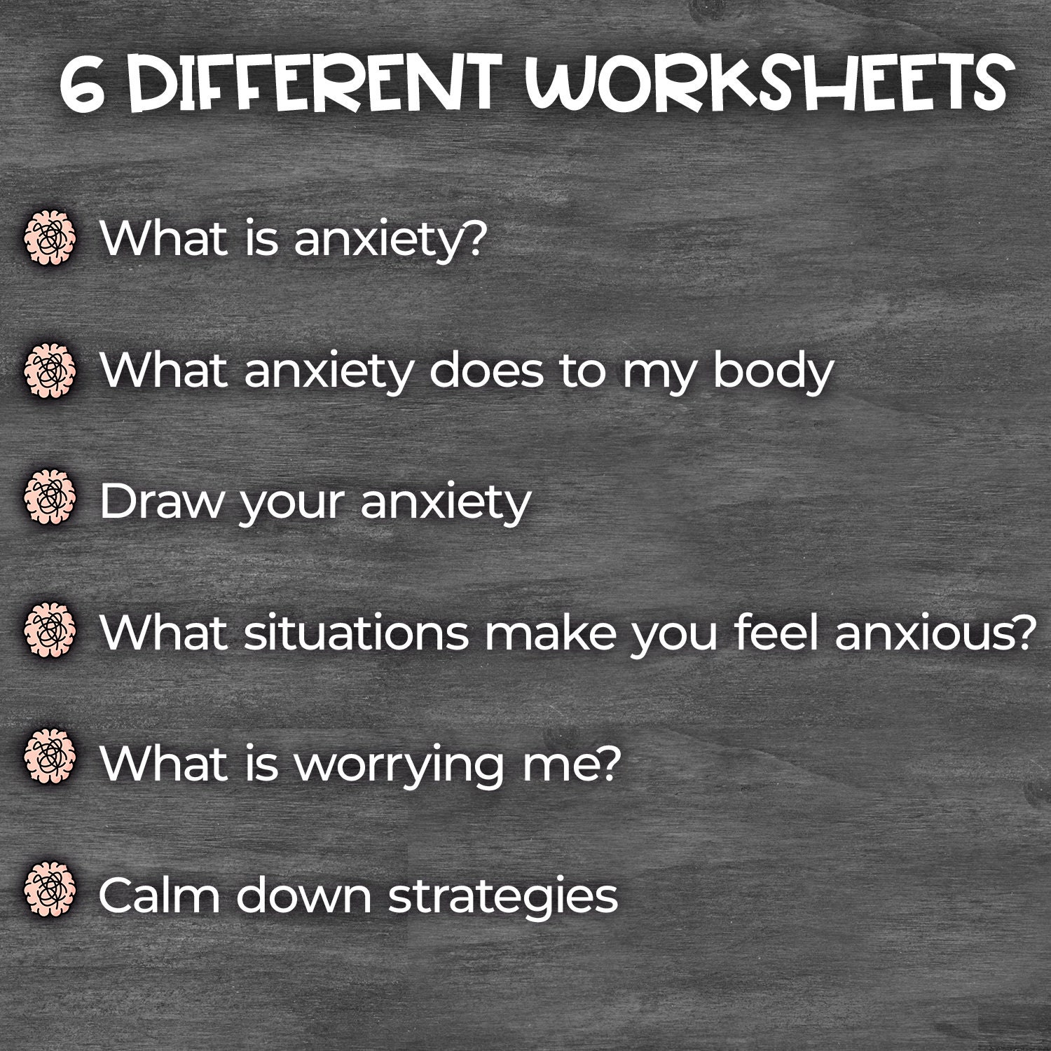 Anxiety Activity Pack How to Deal With Anxiety Kids Social Emotional ...