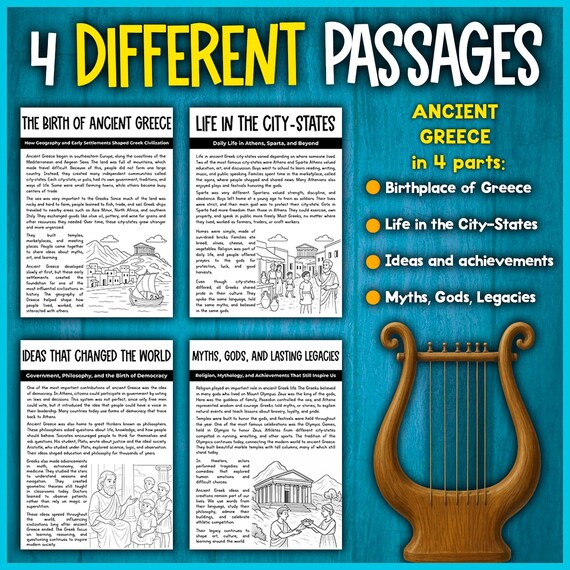 Ancient Greek Gods Comprehension