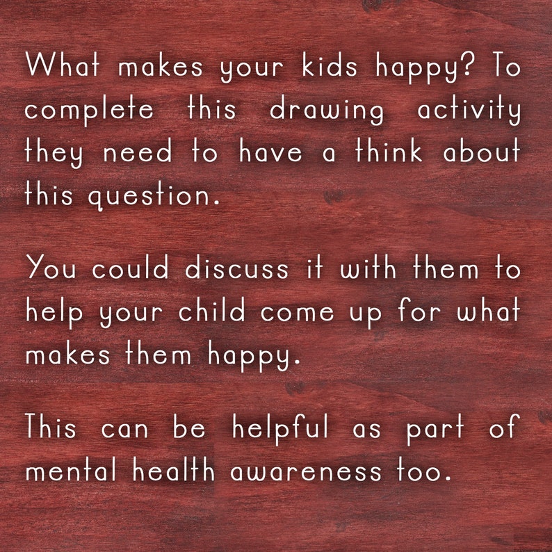 What Makes Me Happy Feelings & Emotions Worksheet Emotional Regulation ...