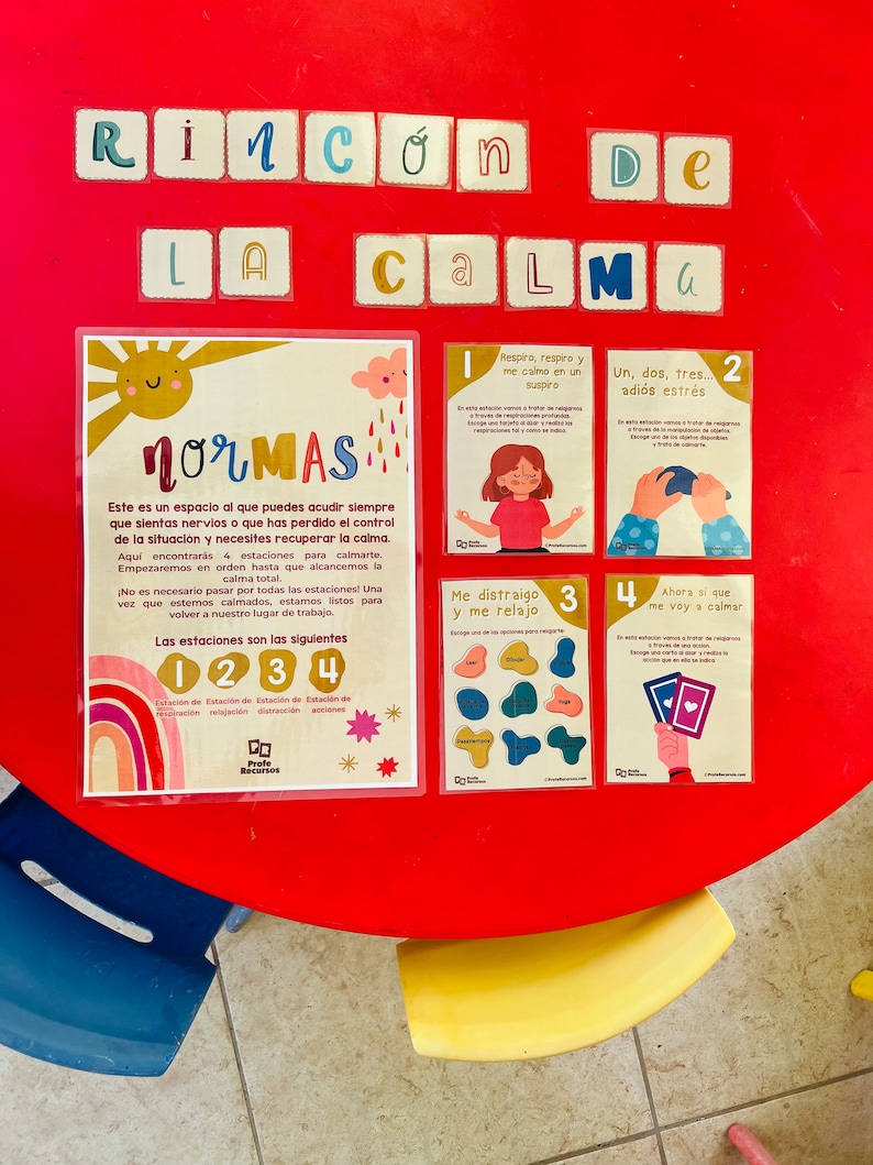 Calm Corner, Calm Corner Kit, Calm Corner for Kids, Calm Corner for the ...