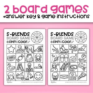 Beginning Blends Board Games Reading and Phonics Homeschooling Reading ...