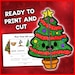 Christmas Tree Life Cycle Activity | Christmas Craft Activity | Cut ...