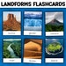 Types of Landforms Flashcards | Landforms Montessori 3-part Cards ...