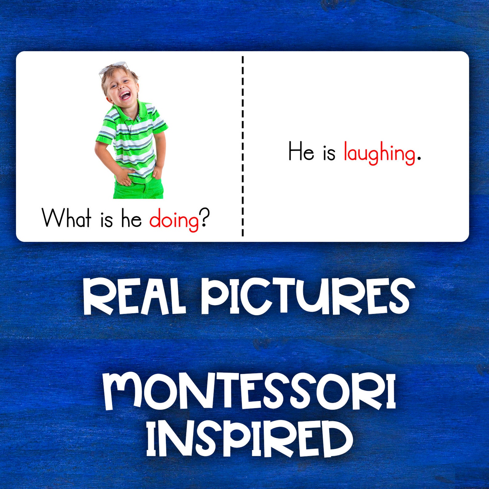 Present Continuous Matching Cards Game Action Verbs Cards Game ESL ELA ...