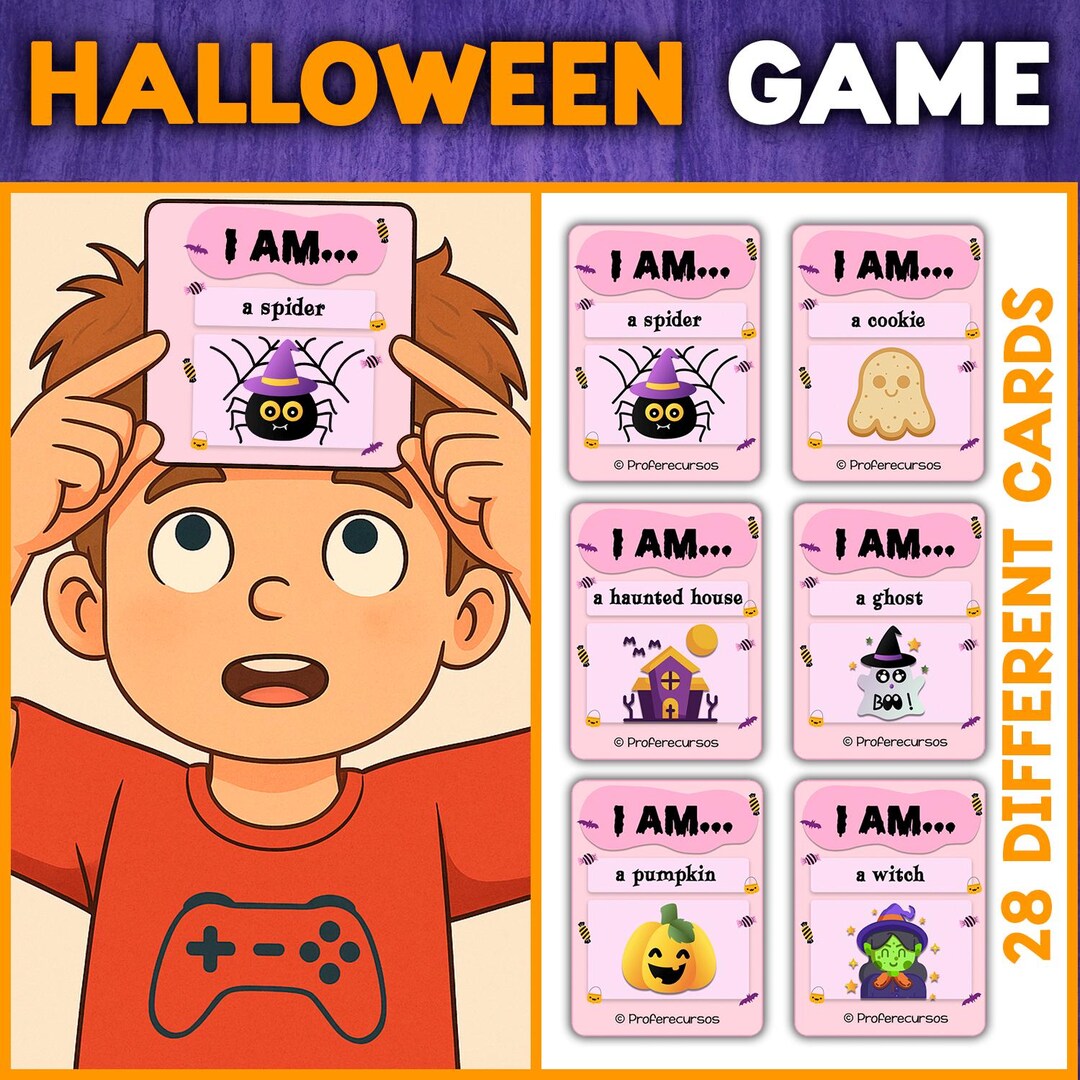 Halloween Speaking Game | What Am I? | ESL Games for English Learners ...