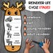Reindeer Life Cycle Activity | Reindeer Craft | Christmas Craft ...