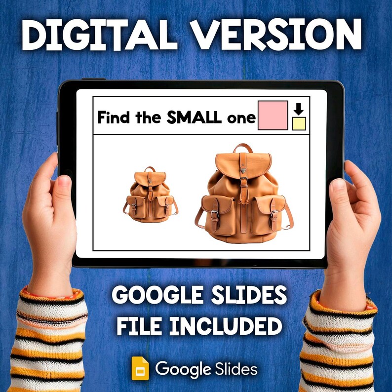 Comparing Sizes Task Cards | Big and Small Sorting Activity | Sort by ...